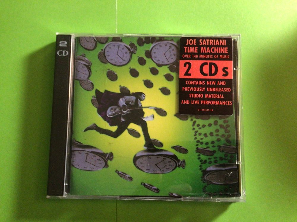 JOE SATRIANI, Time Machine, 2 CDs, 1993 (Gebraucht) in Steinach für CHF ...