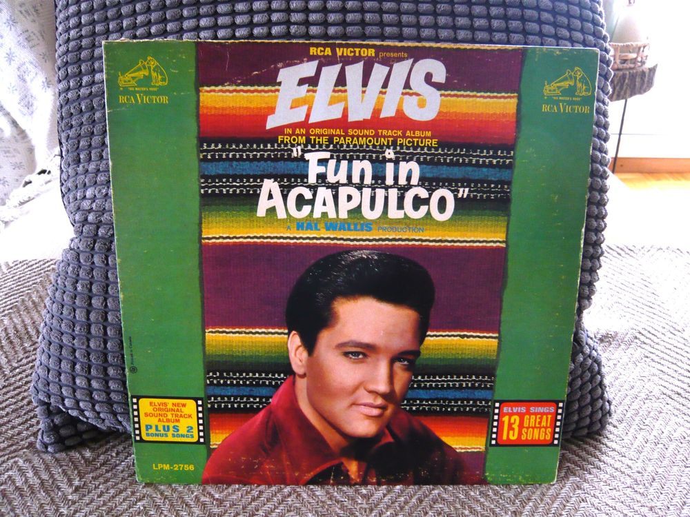 !LP ELVIS PRESLEY FUN IN ACAPULCO PRESS ORIG CANADA RARE !! (D'occasion ...