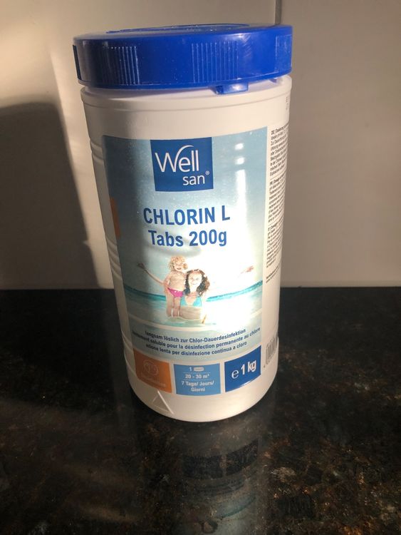 Chlorin L Tabs für Pool (Gebraucht) in Wimmis für CHF 0.4 – mit Lieferung auf Ricardo kaufen