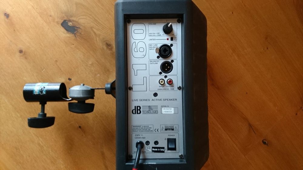 Active Boxen 160Watt (Behringer) für Live Musik oder Monitor | Kaufen ...