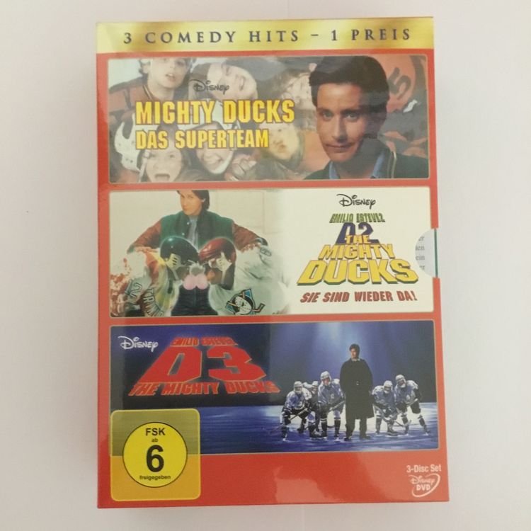 Mighty Ducks Box Teil 1-3 Neu Original verpackt (Neu und ...