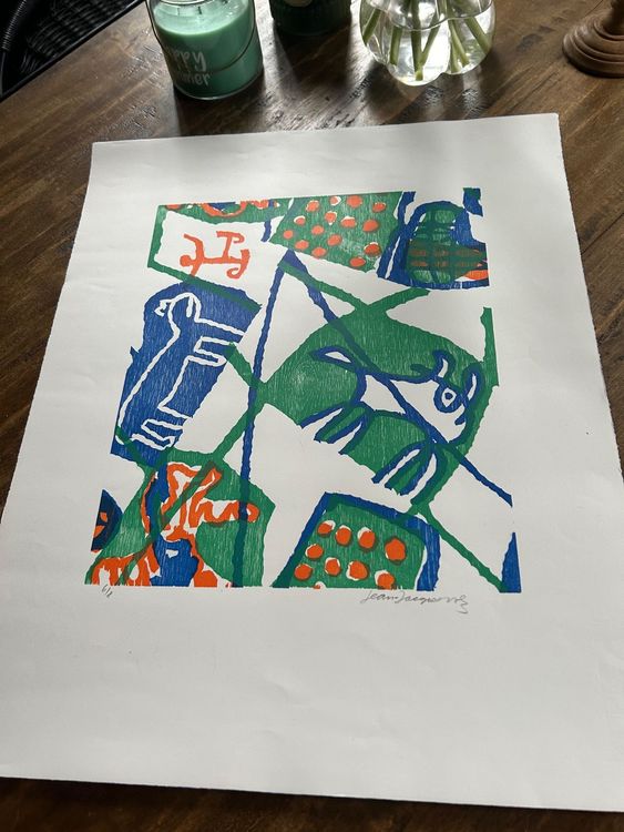 Holzschnitt 6/8 J.J.Volz (Gebraucht) in Schaffhausen für CHF 45 – mit ...