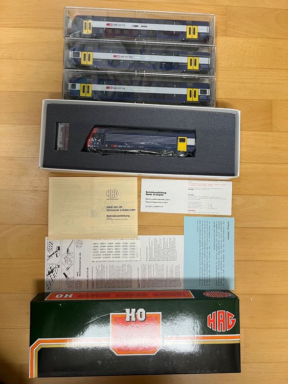 S-Bahn-Set ZVV H0, HAG 284 SBB Re 450 Digital AC 3x DOSTO (Neu (gemäss ...