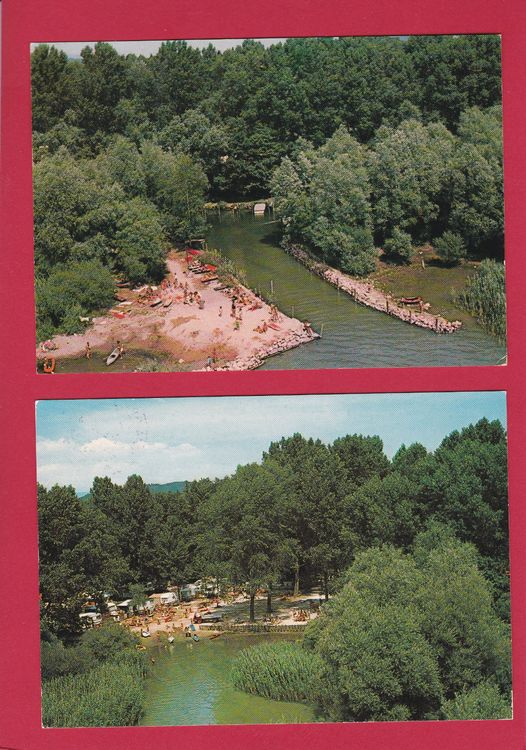 2 Ansichtskarten Gampelen Camping TCS | Kaufen auf Ricardo