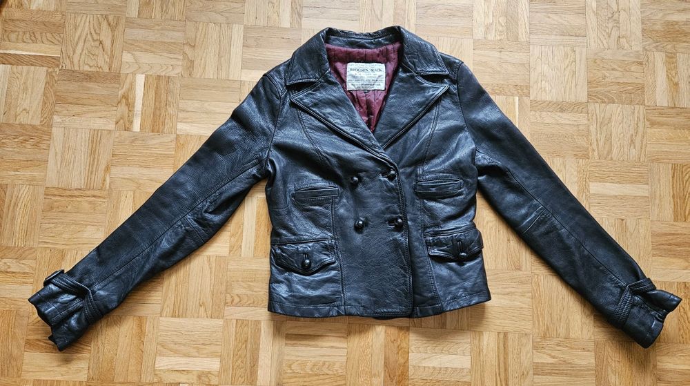 Brogden Track Vintage Damen Lederjacke Motor Bike (Gebraucht) in ...