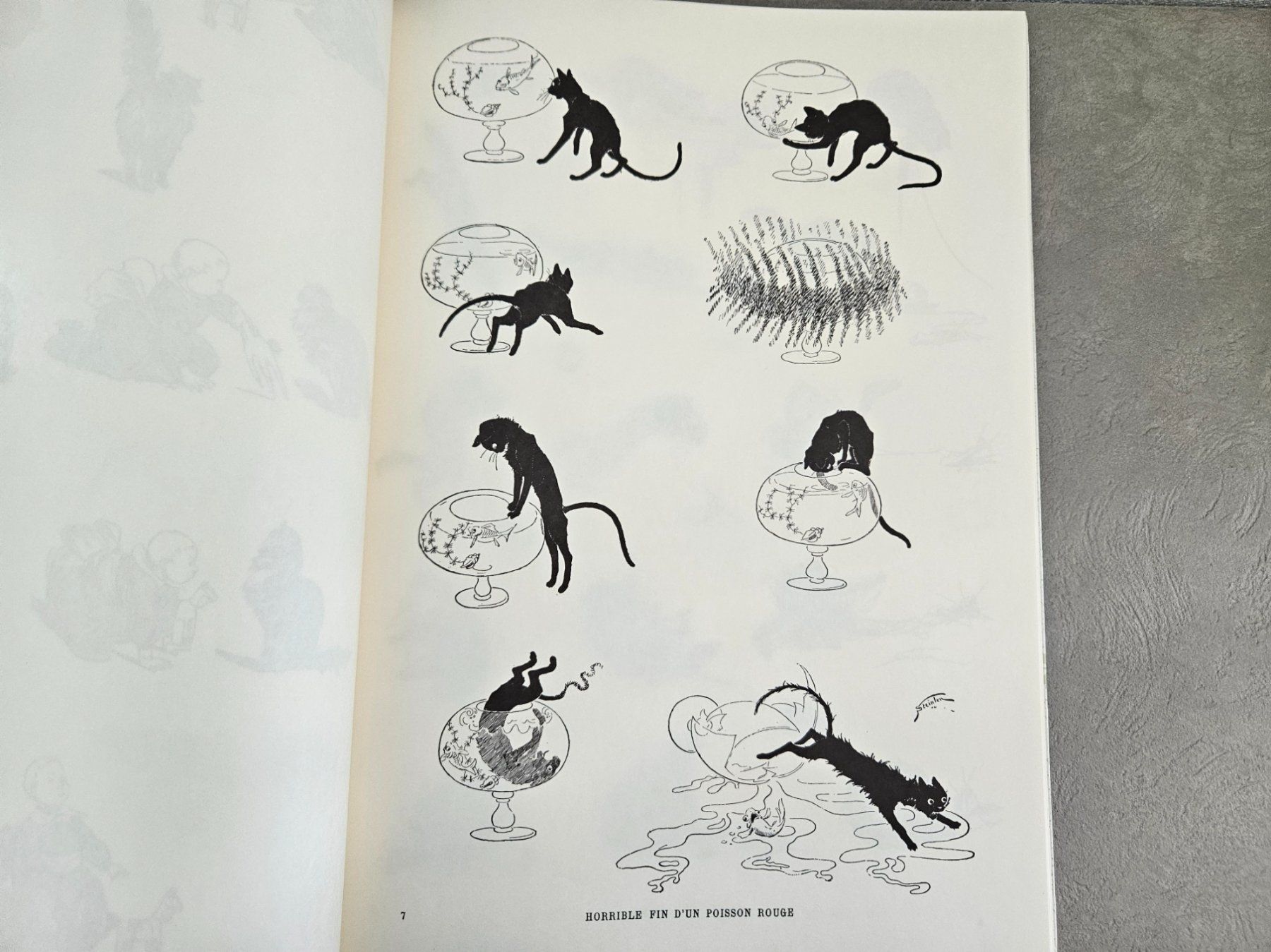 Steinlen Dessins sans parole des chats Katze Ed Japan Manga (D'occasion) à Tramelan pour CHF 40 ...