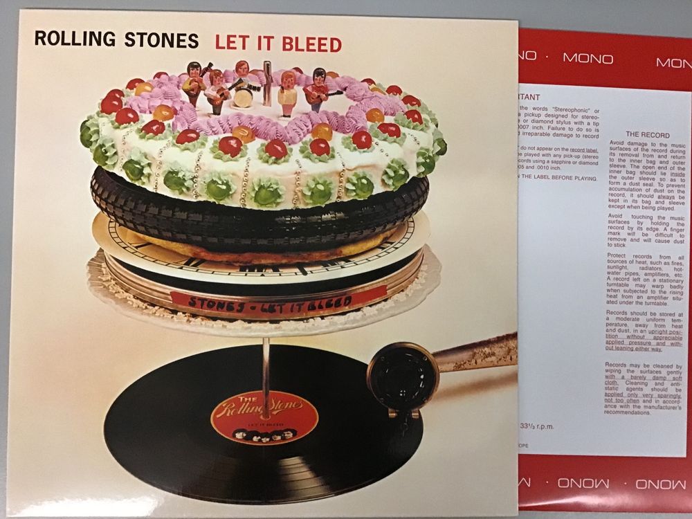 The Rolling Stones LET IT BLEED - Coloured Vinyl - MONO NEU (Neu und ...