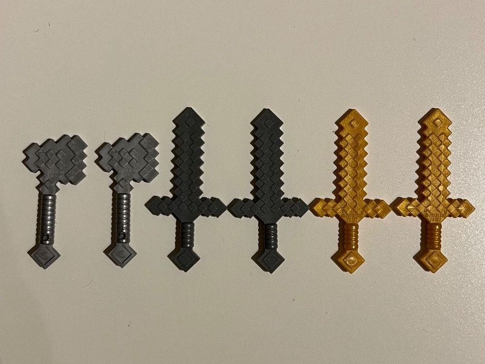 Lego Minecraft - Werkzeuge & Waffen (Neu (gemäss Beschreibung)) in ...