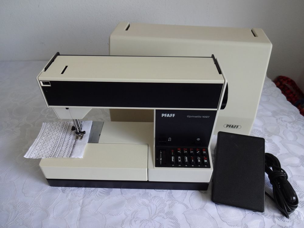 ""PFAFF tipmatic 1027""" Revidiert mit 2-Mon. Garantie (Gebraucht) in ...