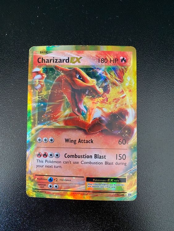 Charizard EX 12/108 Pokemon Card (Gebraucht) in für CHF 5.9 – mit ...