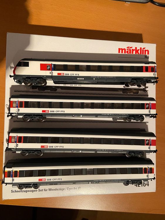 Märklin 42164 Schnellzugwagen-Set für Wendezüge (Gebraucht) in Oberburg für CHF 225 – mit ...