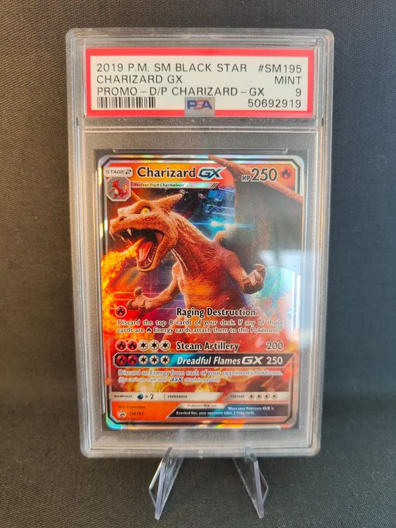 Pokemon SM Black Star Promo DP Charizard Gx PSA 10 | Kaufen auf Ricardo