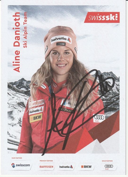 Aline Danioth / Originalautogramm (Gebraucht) in Schwyz für CHF 4 – mit ...