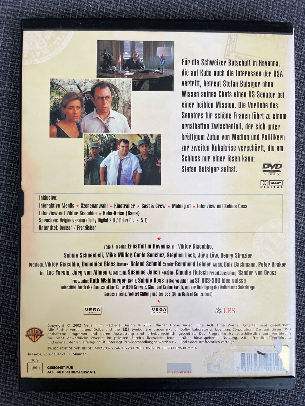 [DVD] Ernstfall In Havanna (2002) Snapper-Case (Gebraucht) in Frasnacht ...