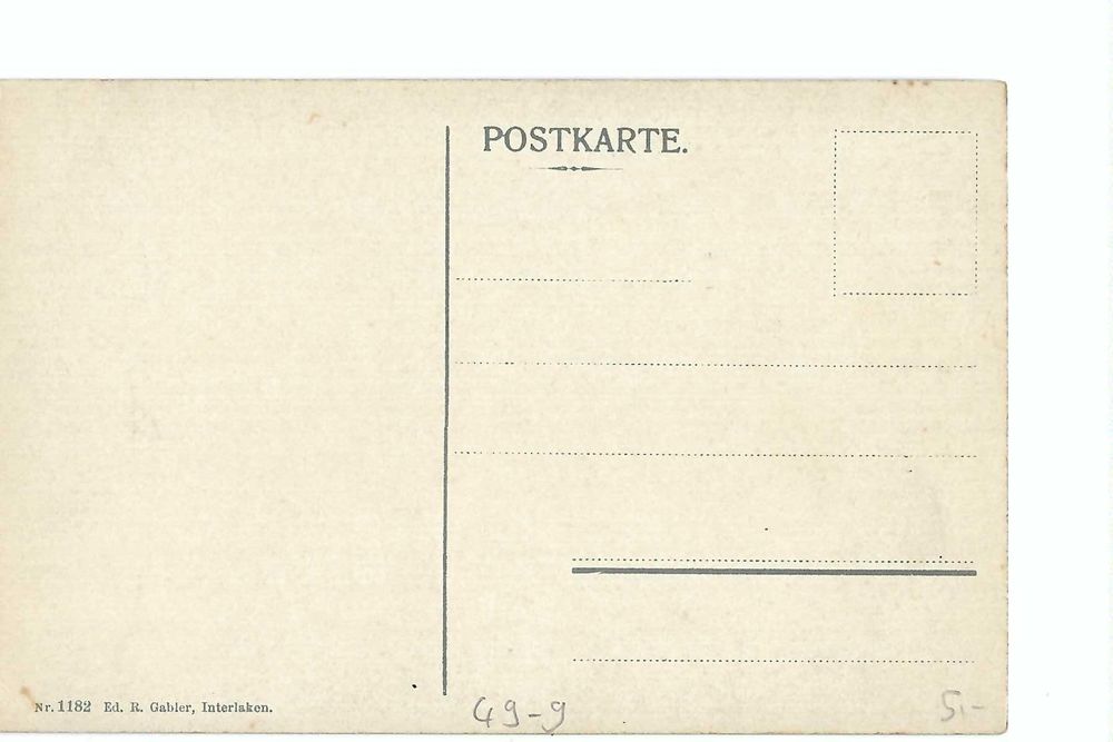 HARDERBAHN Standseilbahn in Interlaken; Ed. R. Gabler (Gebraucht) in ...