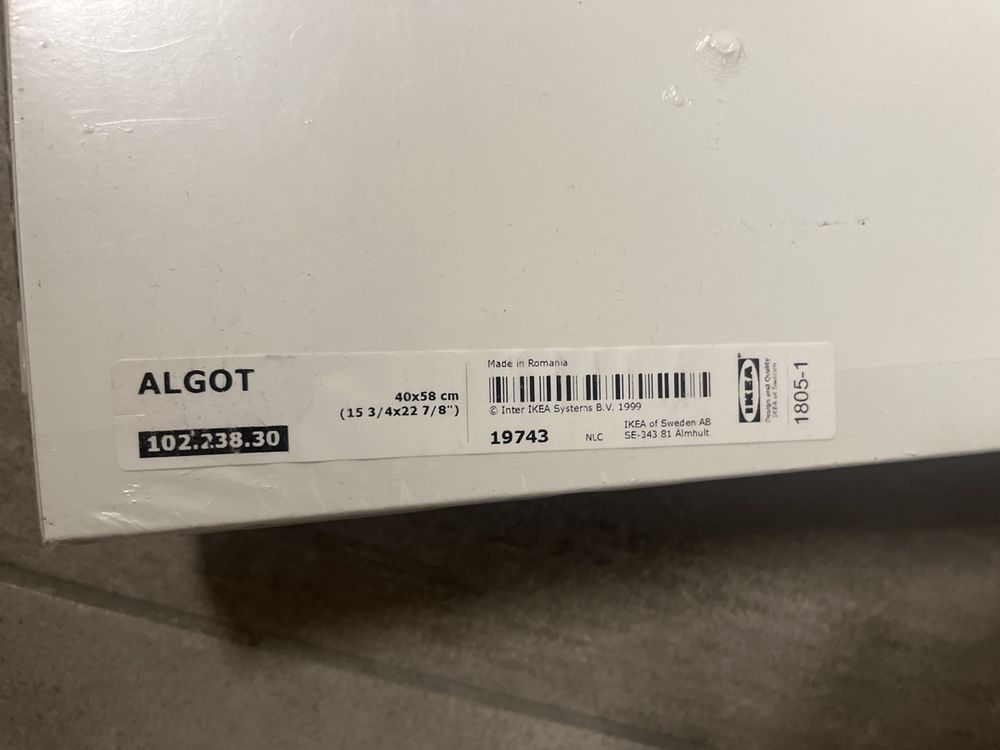 Ikea Algot (Neu und originalverpackt) in Oltingen für CHF 1 – nur ...