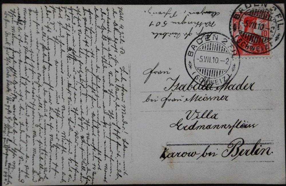 Baden AG Konsum Foto AK 1910 - Werbung: Persil, Suchard etc (Gebraucht ...