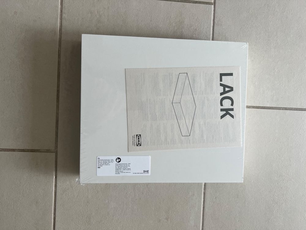 LACK Wandregal, weiß, 30x26 cm (Gebraucht) in Winterthur für CHF 3 ...