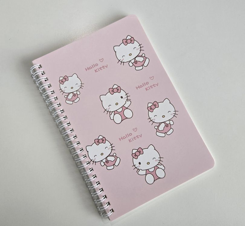 Neues Pink Hello Kitty Spiral Notebook mod.1 🌸 (Neu und ...