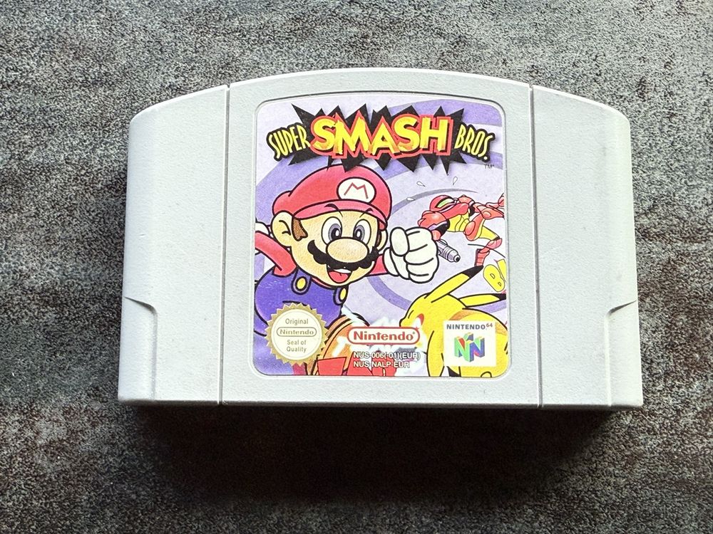 Super Smash Bros - Nintendo 64 (Gebraucht) in Kaiseraugst für CHF 59 ...