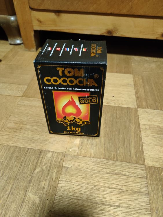 Tom Cococha Shisha Kohle 1kg Premium Gold (Neu und originalverpackt) in Deitingen für CHF 6 ...