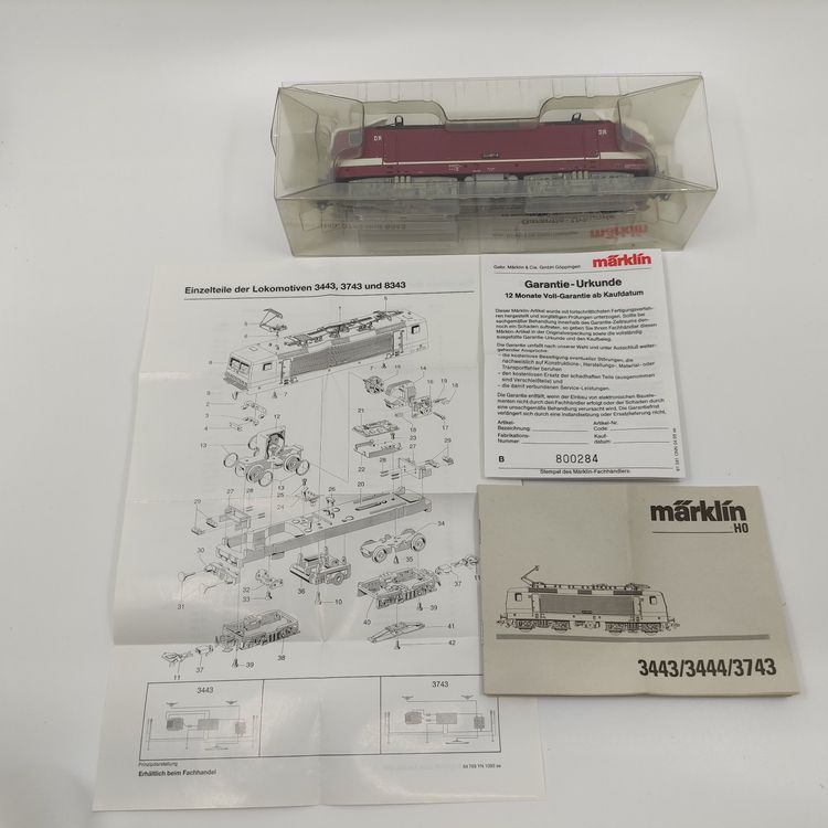 Lokomotive BR243 Märklin Digital H0 3743 - neuwertig | Kaufen auf Ricardo