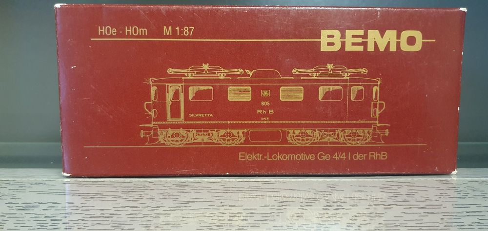 BEMO- RHB Ge 4/4 601 ALBULA GRÜN TOP/OVP (Gebraucht) in Biglen für CHF 119 – mit Lieferung auf ...
