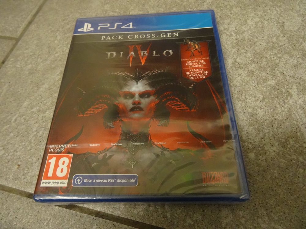 Diablo IV 4 Pack Cross-Gen PS4 NEUWARE (FRANZÖSISCH) (Neu und ...