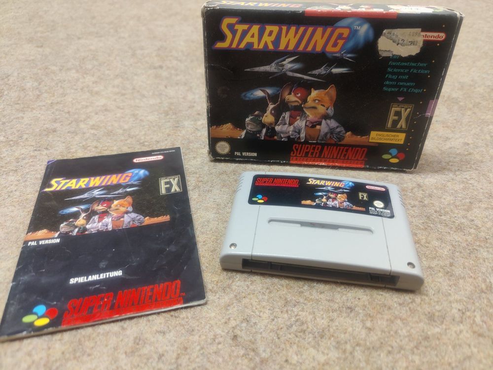 Starwing Nintendo SNES mit OVP (Gebraucht) in Rickenbach b. Wil für CHF ...