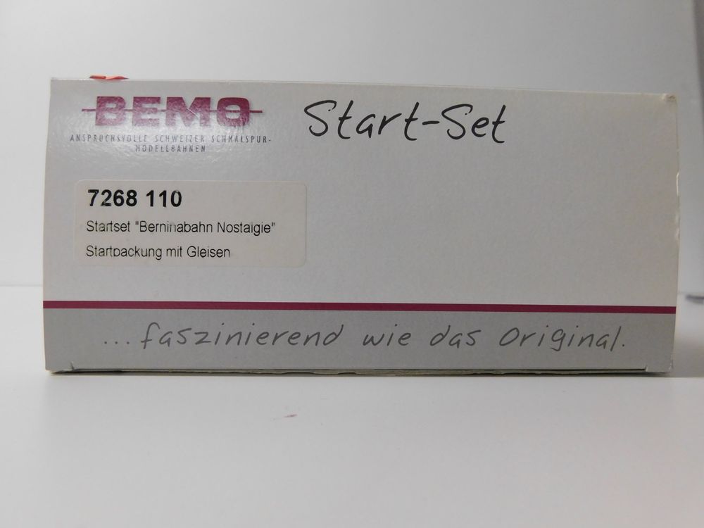 G118: Bemo Startset Digital, ohne Schienen (Neu (gemäss Beschreibung ...