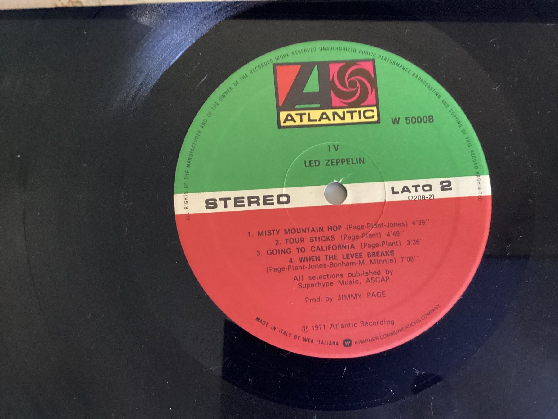 LED Zeppelin LP - IV (Gebraucht) in Gutenswil für CHF 30 – mit ...