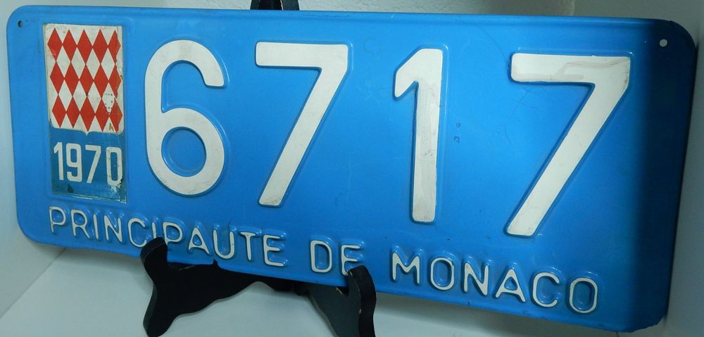 Nummernschild Autonummer Monaco (Gebraucht) in Utzenstorf für CHF 139 ...