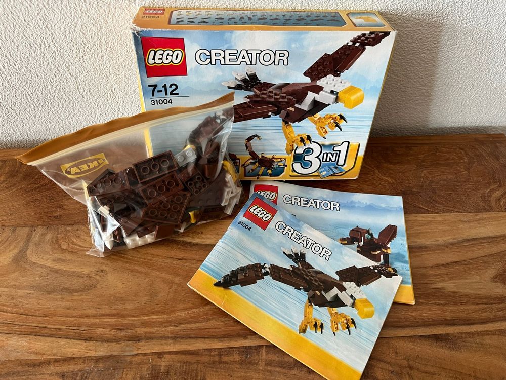 LEGO Creator 3in1 31004 Adler (Gebraucht) in Einsiedeln für CHF 5 – mit ...
