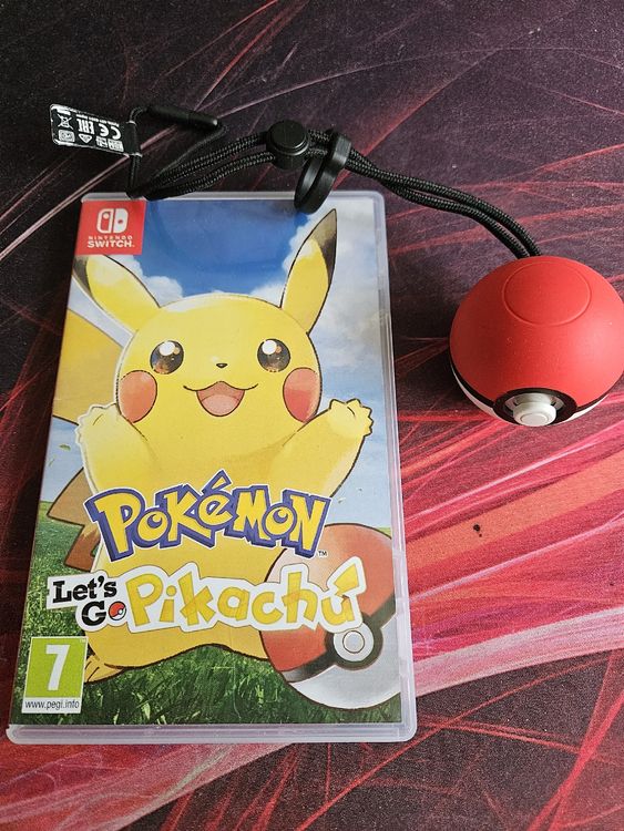 Nintendo Switch Pokemon Let's Go Pikachu plus Pokeball | Kaufen auf Ricardo