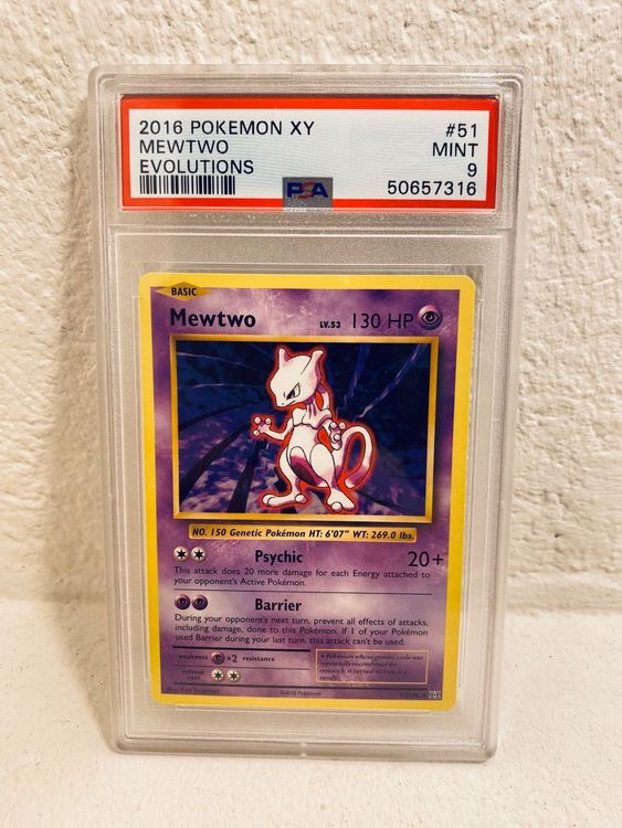 Mewtwo, XY Evolutions (2016), PSA 9 Mint (D'occasion) à Peseux pour CHF 55 – avec livraison ...