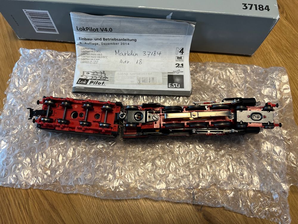 Märklin 37184 Dampflokomotive BR 18.4 (Gebraucht) in St. Gallenkappel ...