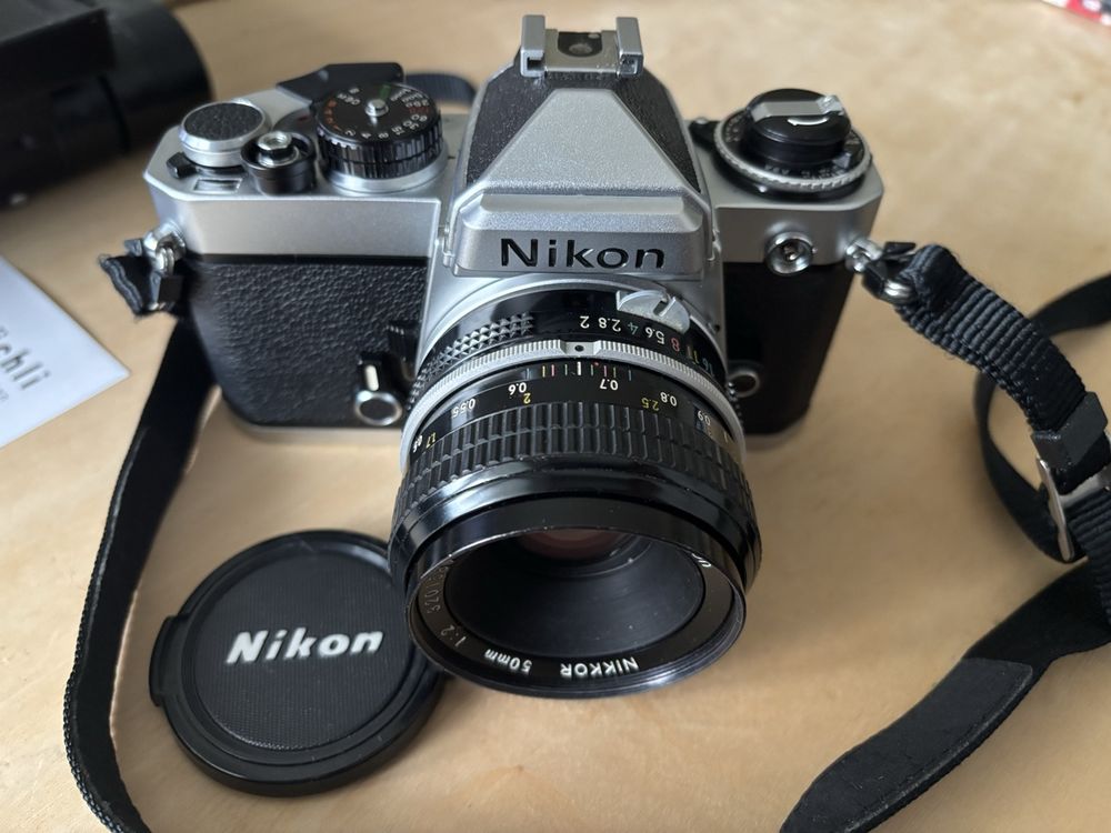 Nikon FE Silver mit 50mm f2 (Gebraucht) in Langenthal für CHF 160 – mit ...
