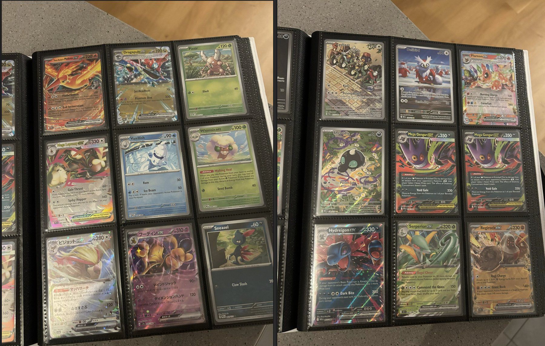 Pokémon karten sammlung - full binder - 144 Ultra rare karte (Neu ...