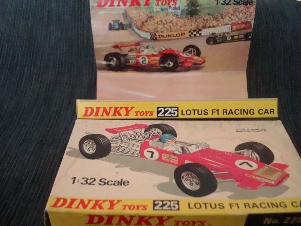 Dinky Toys 225 - LEERE Box - Lotus F1 Racing Car - LEER (Gebraucht) in ...