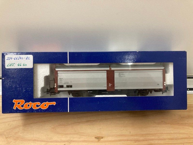 Roco H0 66340 SBB Schiebewandwagen Epoche III (Neu und originalverpackt ...