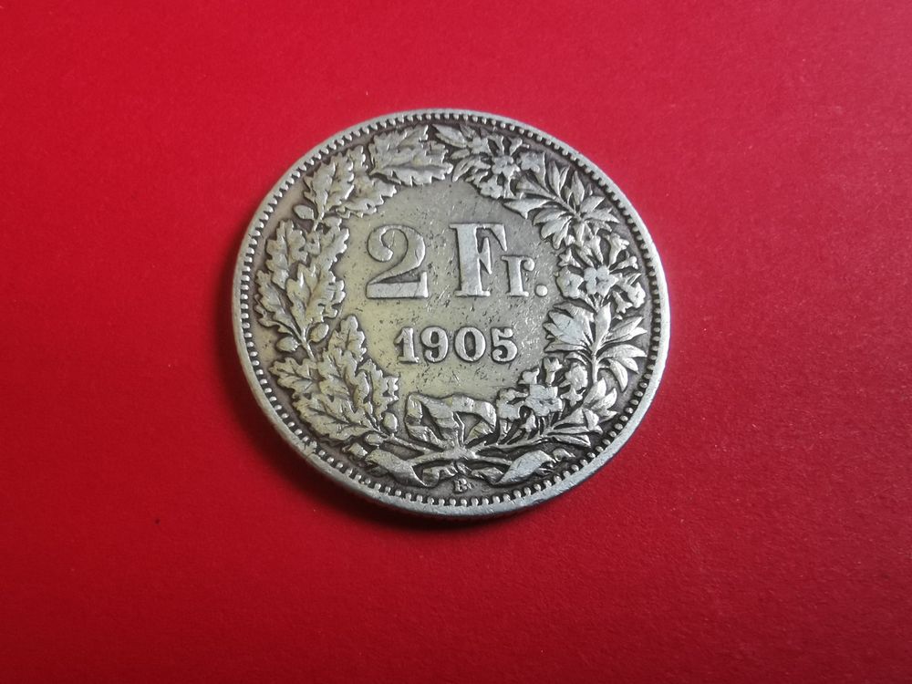 2 Franken 1905 (Gebraucht) in Honau für CHF 6 – mit Lieferung auf Ricardo kaufen