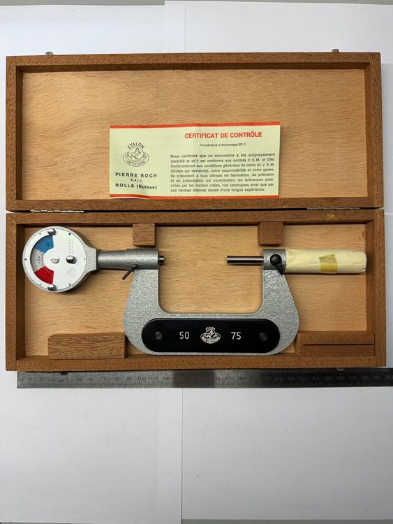 Mikrometer mit Messuhr Etalon 50-75mm (Neu (gemäss Beschreibung)) in ...