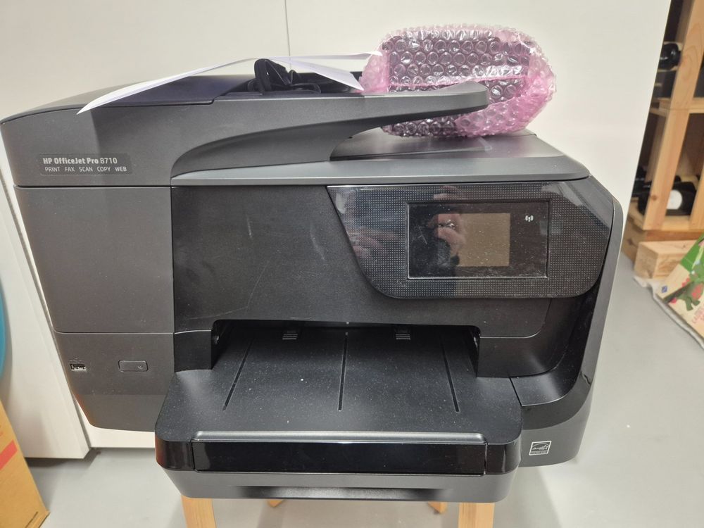HP Officeet Pro 8710 + zusätzlicher Druckkopf + Patronen HP (Gebraucht ...