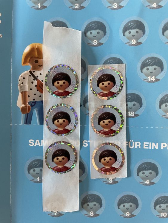 6 Stickers Playmobil Mania Migros (Neu (gemäss Beschreibung)) in Laax ...