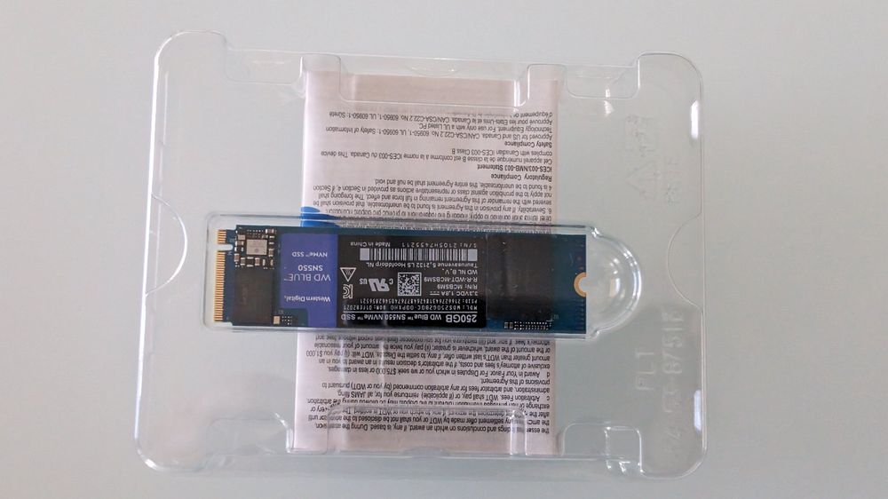 WD Blue SN550 NVME SSD 250GB | Kaufen auf Ricardo