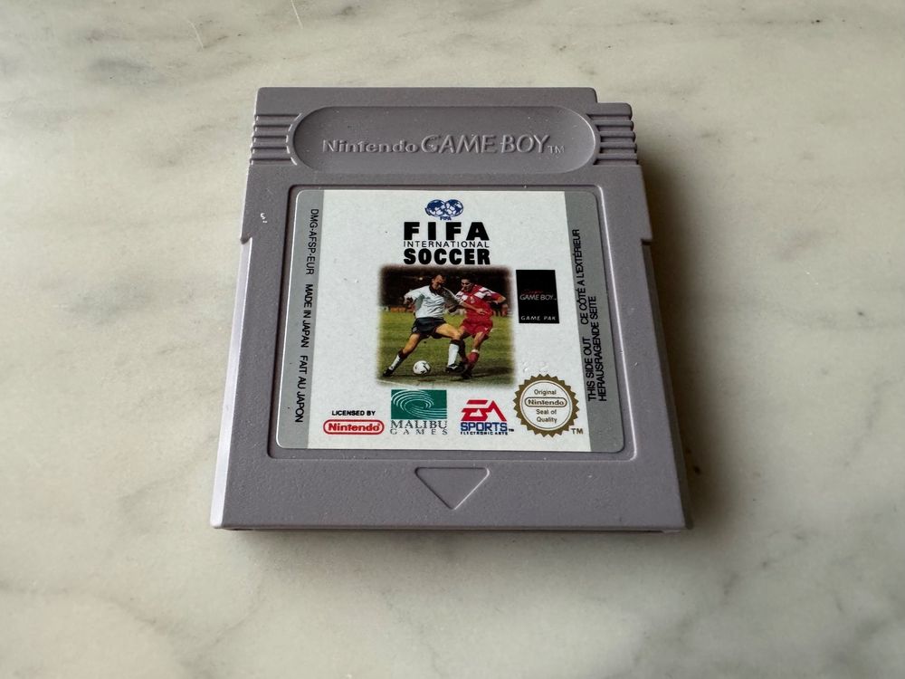 FIFA INTERNATIONAL SOCCER SPIEL FÜR NINTENDO GAME BOY (Gebraucht) in ...