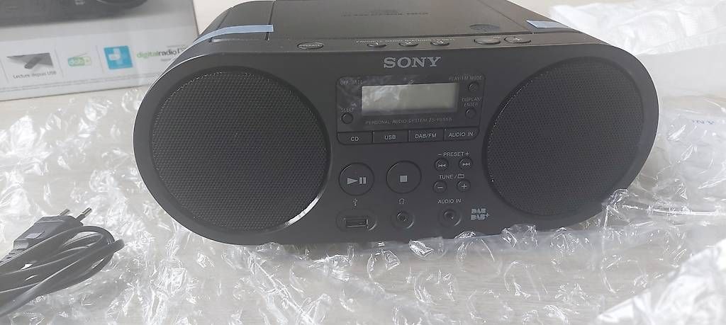 Sony ZS-PS55B CD Radio, USB, DAB+ (Neu (gemäss Beschreibung)) in ...