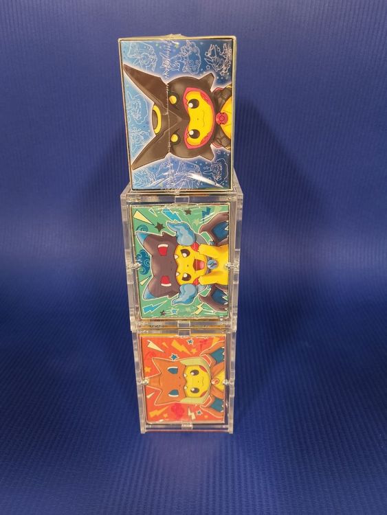 Pokemon Pikachu Rayquaza & Charizard Poncho Boxes-SEALED JPN (Gebraucht ...