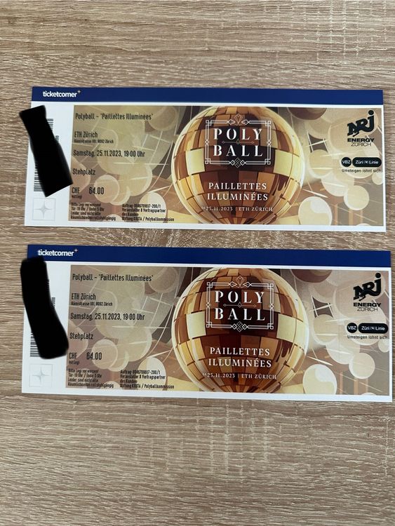 2x Polyball 2023 Ticket | Kaufen auf Ricardo