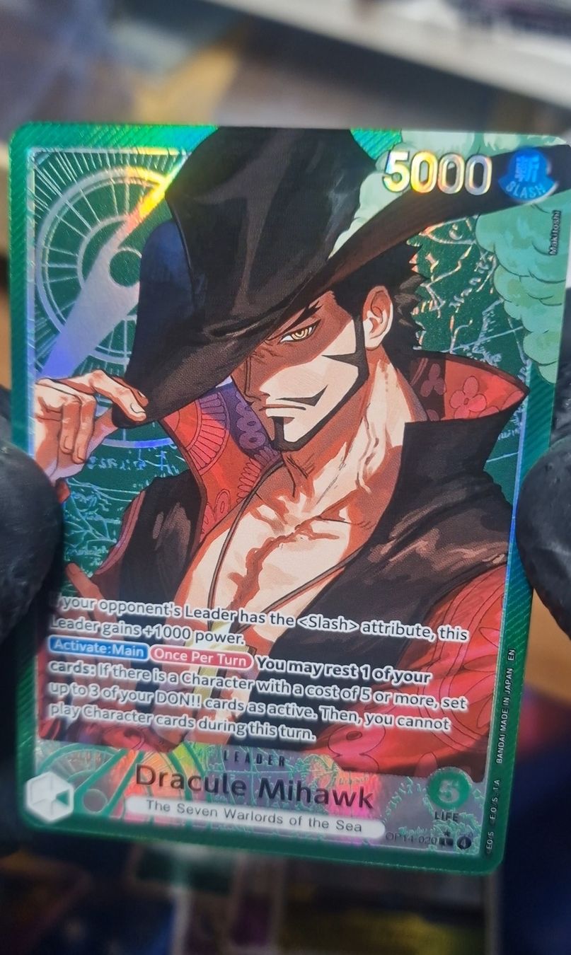 Dracule Mihawk (OP14-020) (V.2) The Azure Sea's Seven (Neu (gemäss ...